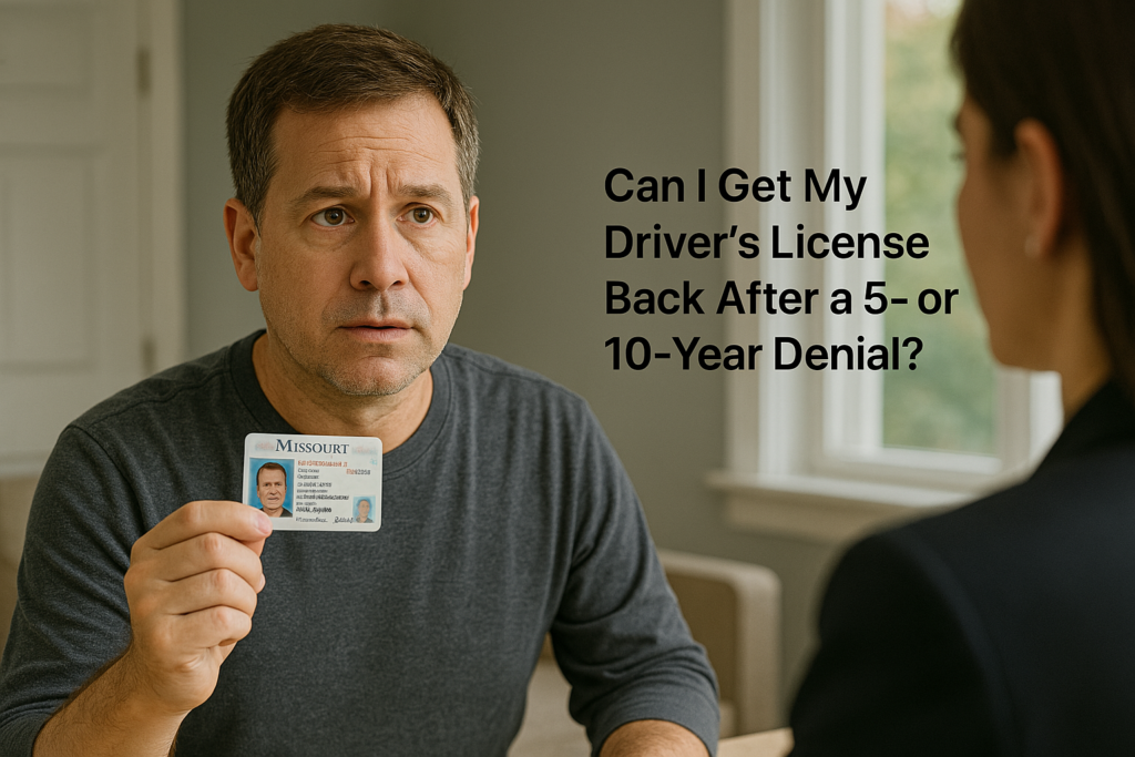How to Get Your Driver’s License Back After a 5- or 10-Year Denial in ...